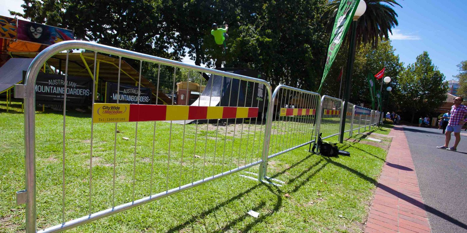 Pedestrian & Crowd Control Barriers - CityWide & Macedon Fencing